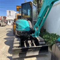 China Second-hand Kobelco SK55SR Mini Excavator 5.5 Ton Used Cabin 0-2000 Working Hours for sale