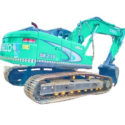 China 95KW Used Kobelco SK210 Excavator Secondhand Crawler Digger 21 Ton Machinery from Japan for sale