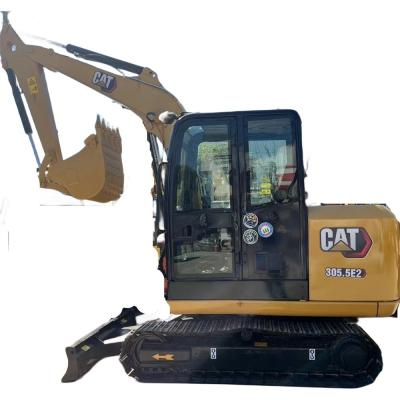 China CAT 305.5E2 Excavator on Caterpillar 34kw Used Crawler Excavator 0-2000 Working Hours for sale