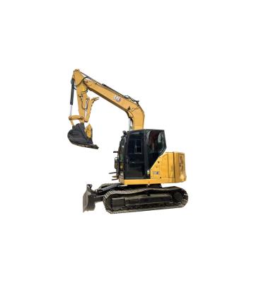 China CAT 307.5 7.5ton Mini Crawler Digger from Japan with Hydraulic System and 36KW Power for sale