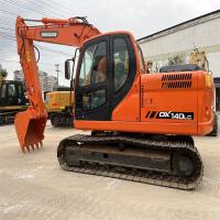China Used Doosan 140LC Excavator for Construction 14000 KG Machine Weight Original Color for sale