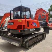 China Original Doosan DH55 Excavator with 0.3M³ Bucket Capacity and 5.5TON Operating Weight for sale