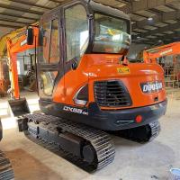 China 36KW Second Hand Doosan DX55 Machines Korea Hydraulic Crawler Used Mini Doosan Excavator for sale