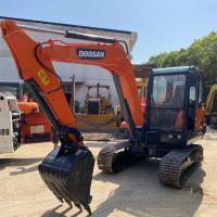 China Affordable Doosan Excavator DX55 with Original Paint and 5.5TON Operating Weight for sale