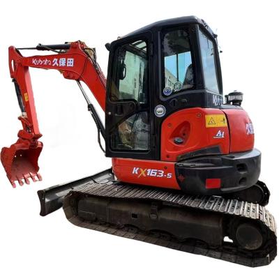 China Japan Original KUBOTA KX163 Mini Excavator 6ton Crawler Construction Machine on Stock for sale