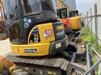 China Used KOMATSU PC40MR-2 Excavator Secondhand 4ton Equipment Construction Digger Today for sale