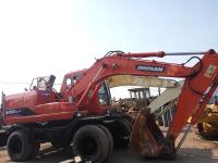 China Used DOOSAN 150W-7 Wheel Excavator 15 Ton Digger with 0.7m3 Bucket Capacity for sale