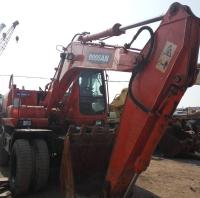China Used DOOSAN 150W-7 Wheel Excavator 15 Ton Digger with 0.7m3 Bucket Capacity for sale