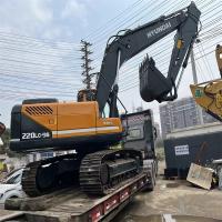 China Well-Maintained Hyundai 220LC-9S Crawler Excavator with Diesel Engine in Good Condition for sale