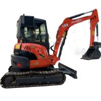 China Japanese Original Kubota U35 Digger Hydraulic Backhoe Crawler 3ton Used Mini Excavator for sale
