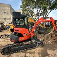 China Japanese Original Kubota U35 Digger Hydraulic Backhoe Crawler 3ton Used Mini Excavator for sale