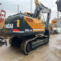 China Well-Maintained Second Hand Hyundai Excavator 220lc-9 with Original Color in Korea for sale