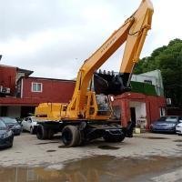 China 15 Ton Used Hyundai Wheel Excavator 150W with Original Color and Hydraulic Valve Other for sale