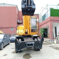 China 15 Ton Used Hyundai Wheel Excavator 150W with Original Color and Hydraulic Valve Other for sale