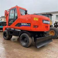 China Doosan DH150W-7 Crawlerl Excavator 15ton Digger with Bucket in Excellent Condition for sale