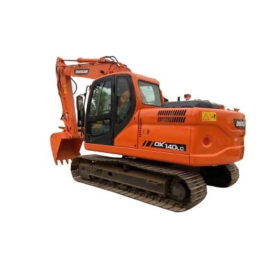 China Used Doosan DX140LC Excavator Hydraulic Crawler Chinese Second Hand Digger Machine for sale