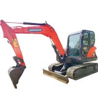 China High Operating Efficiency Doosan DX60 Mini Digging Machine with Liyuan Hydraulic Pump for sale