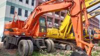 China DOOSAN DH150w-7 Wheel Excavator Original Paint and 16000 KG on Stock for Construction for sale