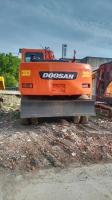 China DOOSAN DH150w-7 Wheel Excavator Original Paint and 16000 KG on Stock for Construction for sale