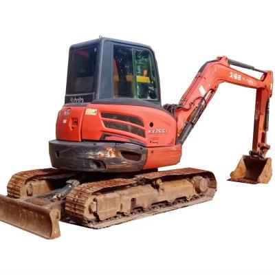 China 5 Ton Crawlerl Excavator Japan Kubota KX155-5 Used Excavators for Your Business Needs for sale