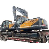 China Buy Used Hyundai 220LC-9S Excavator Original Paint 90kw Power Liyuan Hydraulic Valve for sale
