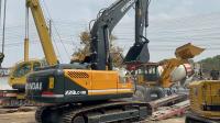 China Buy Used Hyundai 220LC-9S Excavator Original Paint 90kw Power Liyuan Hydraulic Valve for sale