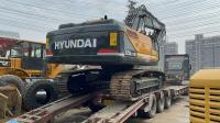 China Buy Used Hyundai 220LC-9S Excavator Original Paint 90kw Power Liyuan Hydraulic Valve for sale