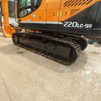 China Hydraulic Cylinder Liyuan Used Digger Korea Original Paint Hyundai Excavator 220LC-9S for sale