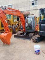 China HITACHI ZX60 Mini Excavator Secondhand 6TON Operating Weight Excellent Working Condition for sale