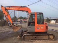 China Japan Original HITACHI ZX75US Mini Excavator 7.5ton Crawler Hydraulic Digger on Stock for sale