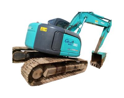 China KOBELCO Used Crawler Excavator SK135S in Good Condition Original Paint Hydraulic Digger for sale