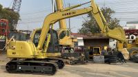 China Japan 6ton Crawler KOMATSU PC60 Excavator Secondhand Earth-moving Machine Mini Digger for sale
