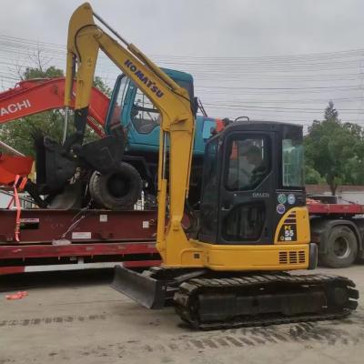 China Low Working Hours Original Japan Komatsu PC55 Excavator for Construction Machinery Best for sale