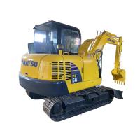 China Mini Digger 5.6TON Used KOMATSU PC56 Crawler Excavator in Japan with Low Fuel Consumption for sale