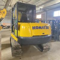 China Mini Digger 5.6TON Used KOMATSU PC56 Crawler Excavator in Japan with Low Fuel Consumption for sale