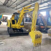 China Mini Digger 5.6TON Used KOMATSU PC56 Crawler Excavator in Japan with Low Fuel Consumption for sale