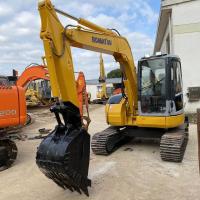 China Used Komatsu PC78 Excavator 7ton 8ton Crawler Digger Equipment in Excellent Condition for sale