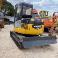 China Used Komatsu PC78 Excavator 7ton 8ton Crawler Digger Equipment in Excellent Condition for sale