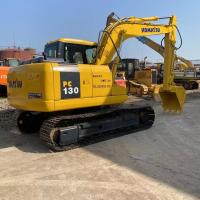 China 13ton Operating Weight Komatsu PC130 Excavator Imported from Japan at in Shanghai Yard for sale