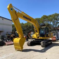 China Hydraulic Crawler Digger Yellow Komatsu PC220 Excavator with Low Fuel Consumption for sale