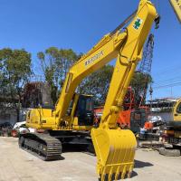 China Hydraulic Crawler Digger Yellow Komatsu PC220 Excavator with Low Fuel Consumption for sale