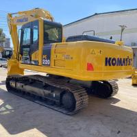 China Hydraulic Crawler Digger Yellow Komatsu PC220 Excavator with Low Fuel Consumption for sale