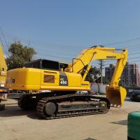 China Japan Import Secondhand Komatsu PC450 Excavator Used 45Ton Digger in Shanghai Yard for sale
