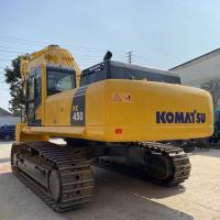 China Japan Import Secondhand Komatsu PC450 Excavator Used 45Ton Digger in Shanghai Yard for sale