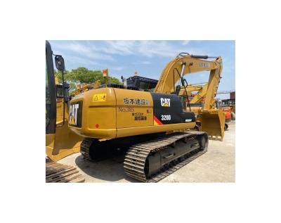 China Moving Type Crawler Hydraulic Excavator Cat 320D Digger with Low Hours on Stock for sale