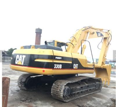 China 116KW Japan Original CAT 330B Excavator Secondhand Construction Machinery Crawler Digger for sale