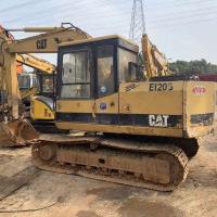 China Low Working Hours CAT E120B Crawler Excavator Used Good Condition Digger on Stock for sale