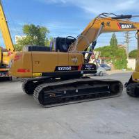 China Used Sany Excavator SY215C Digger with 0-2000 Working Hours in Shanghai Outong Machinery for sale