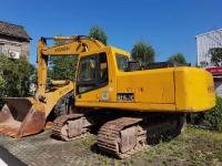 China 92KW Hyundai R215-7C Excavator Crawler Secondhand Hydraulic 215-7 Digger Original Korea for sale