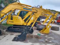 China Good Condition 6TON Mini Digger Crawler Excavator Komatsu PC60 PC35MR PC55MR PC56 PC30 for sale